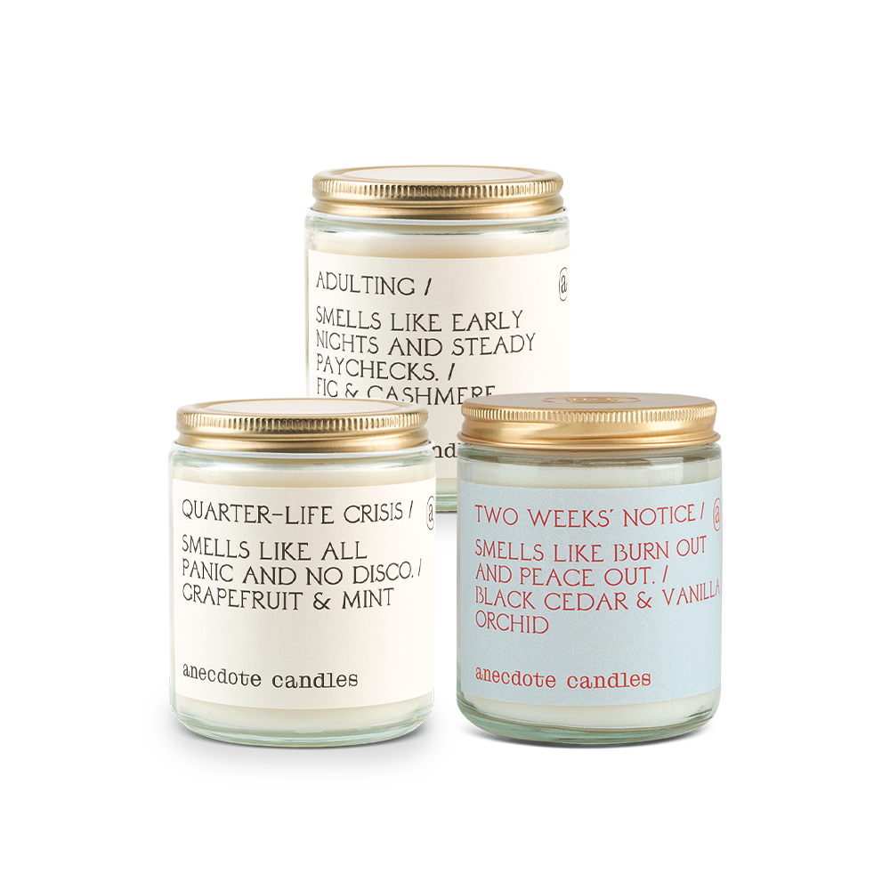 Aspirational Adult Bundle – Anecdote Candles